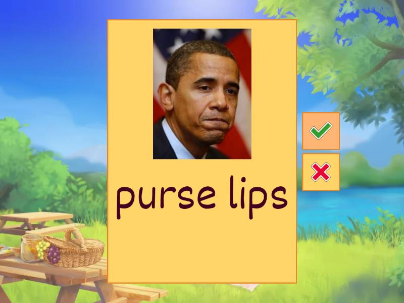 body language - Flash cards