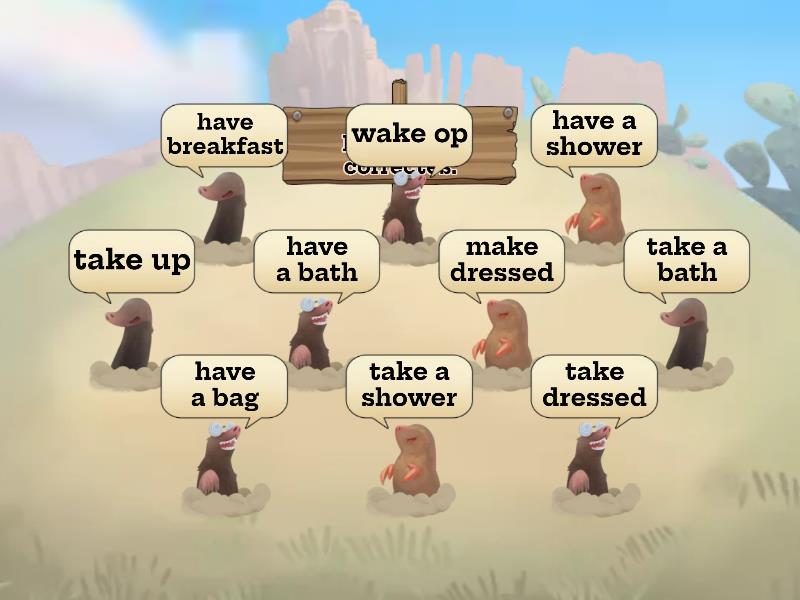 MORNING ROUTINE - Whack-a-mole