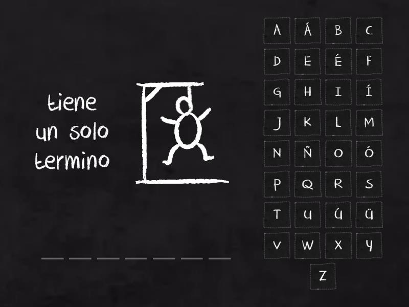 Que no te ahorquen, respondiendo correctamente - Hangman