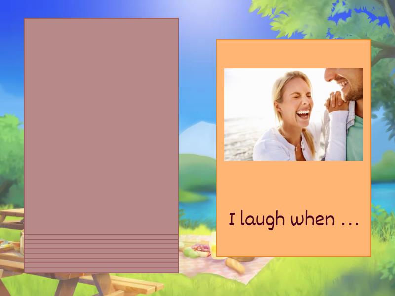 WARM UP - Speaking cards