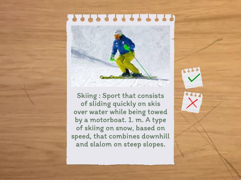 English Scheme and Vocabulary for Physical Education - Flash cards