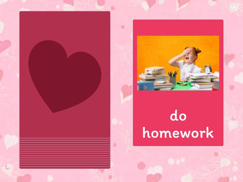 daily routine - Speaking cards