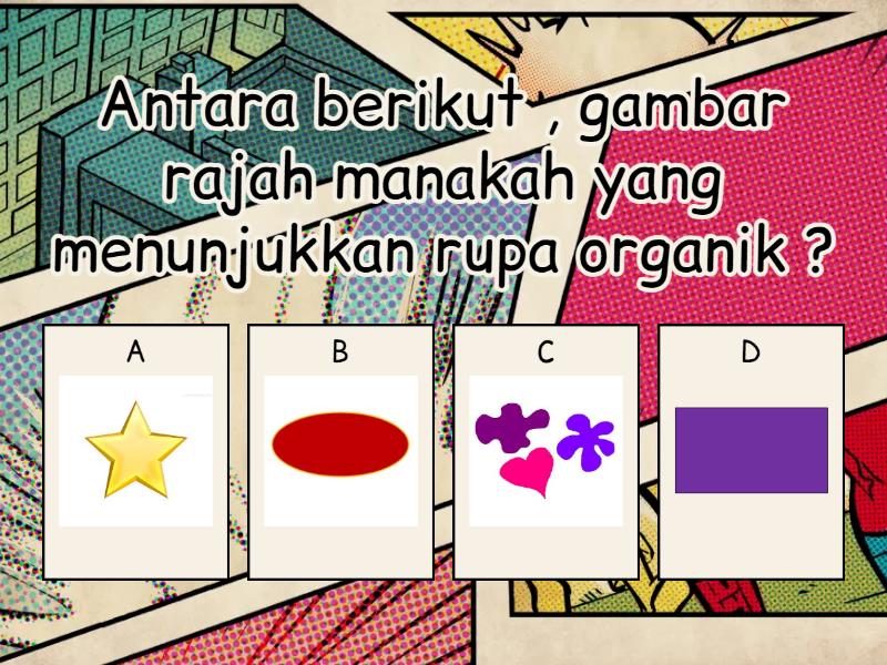 PSV TINGKATAN 1 (RUPA) - Quiz