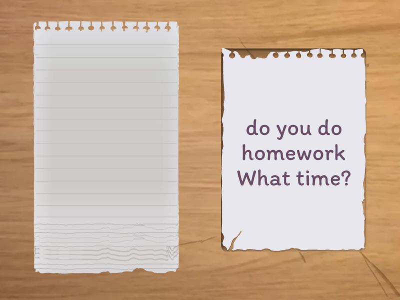 Present Simple (word order in question) - Speaking cards