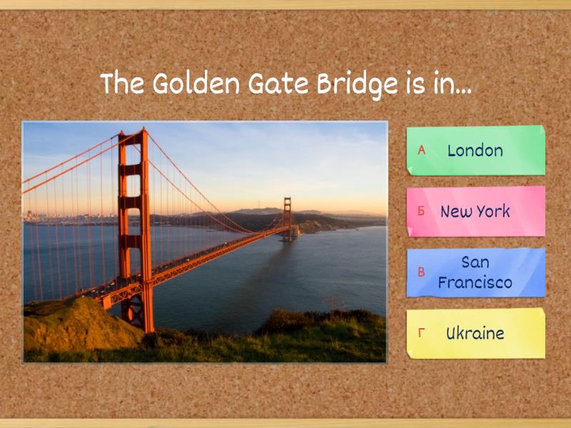 Famous Bridges - Quiz
