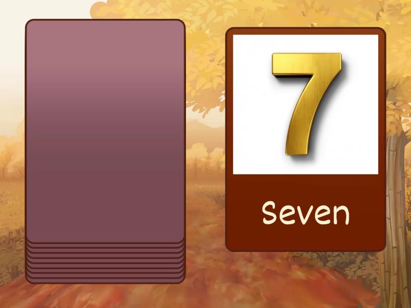 Card Numbers 1-10 - Cartas al azar