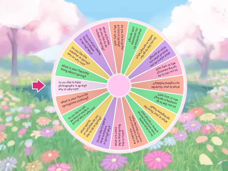 Spring - Spin the wheel