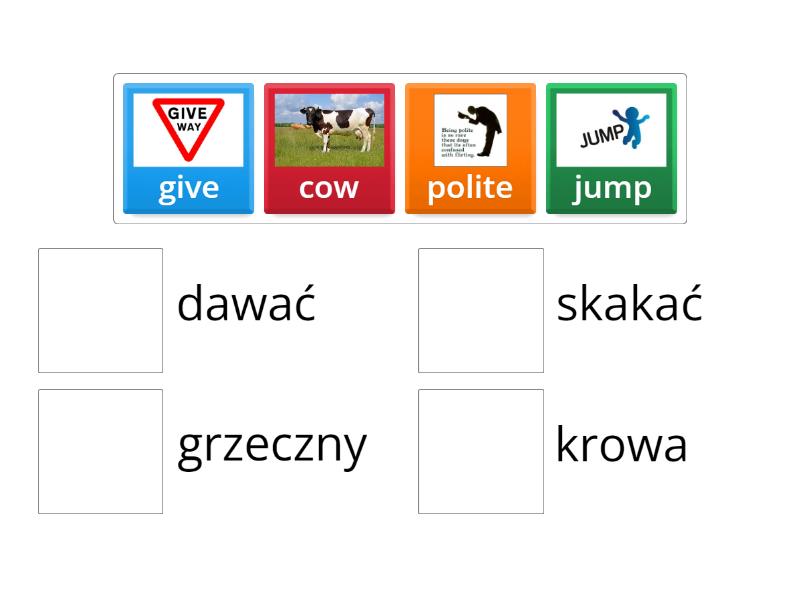 English Class A1+ klasa 5B Unit 6 lesson 7 A Revision part 2 Unit 6 Maciej - Match up