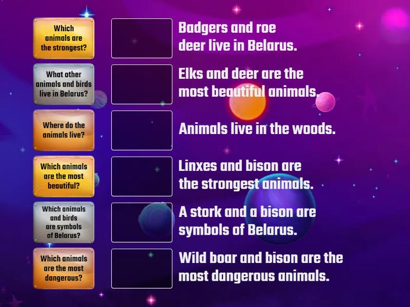Form 5 Unit 8 Lesson 4 - Match up