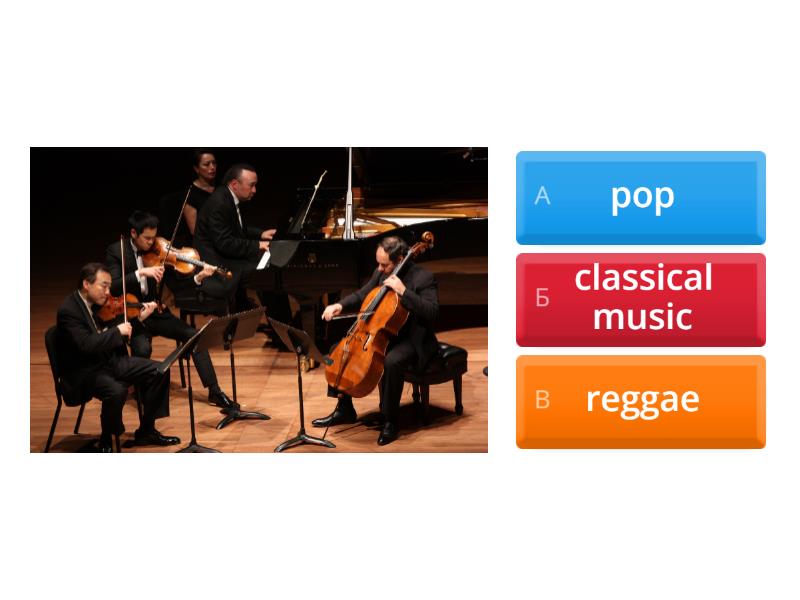 Go getter 2 Unit 8.3 types of music - Quiz