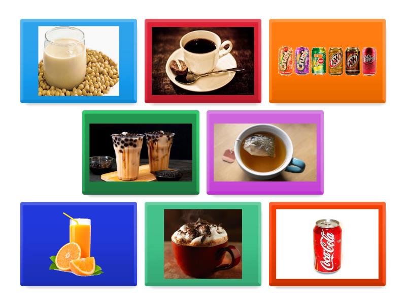 What's the Missing Drink? - Flip tiles