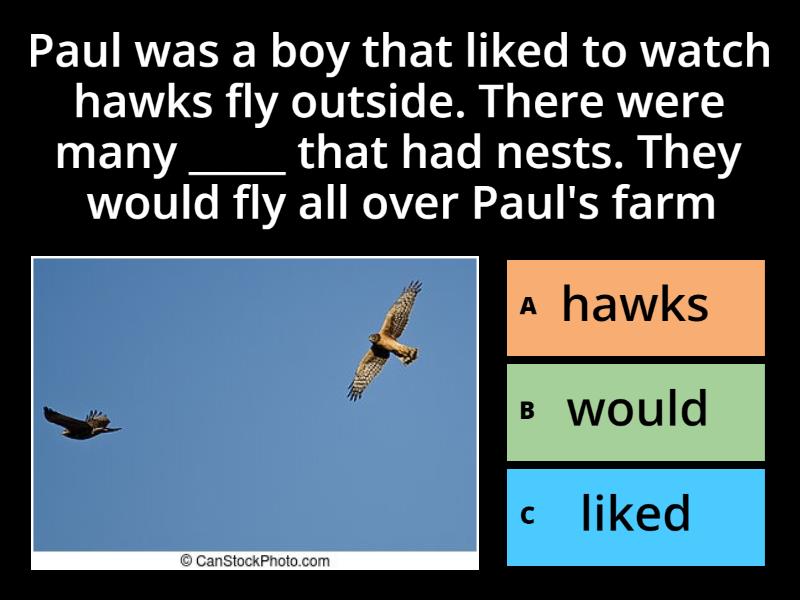 Drawing Hawks (Daze) - Quiz