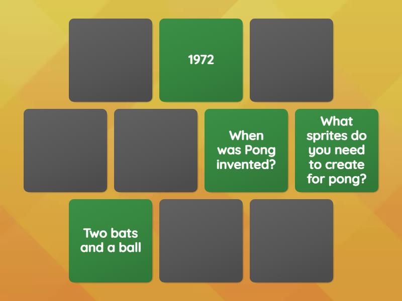 Scratch starter - Matching pairs