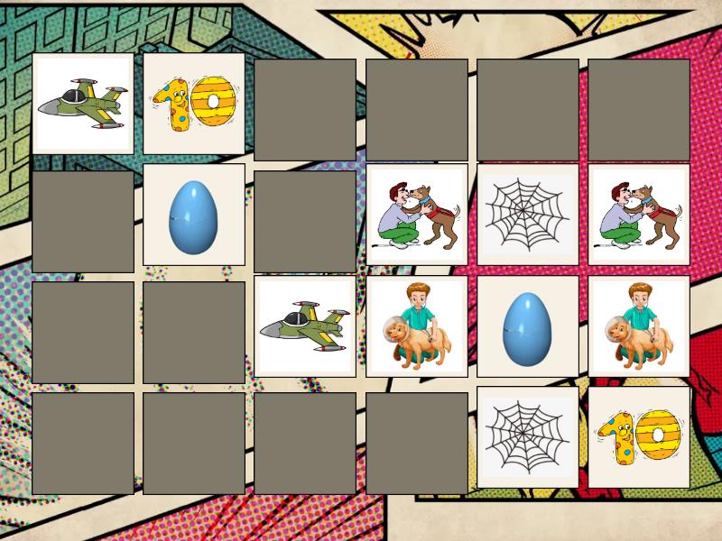 Unit 3 - Lesson 1 Game - Matching pairs