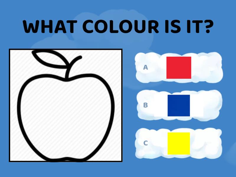 WHAT COLOUR IS IT? - Quiz