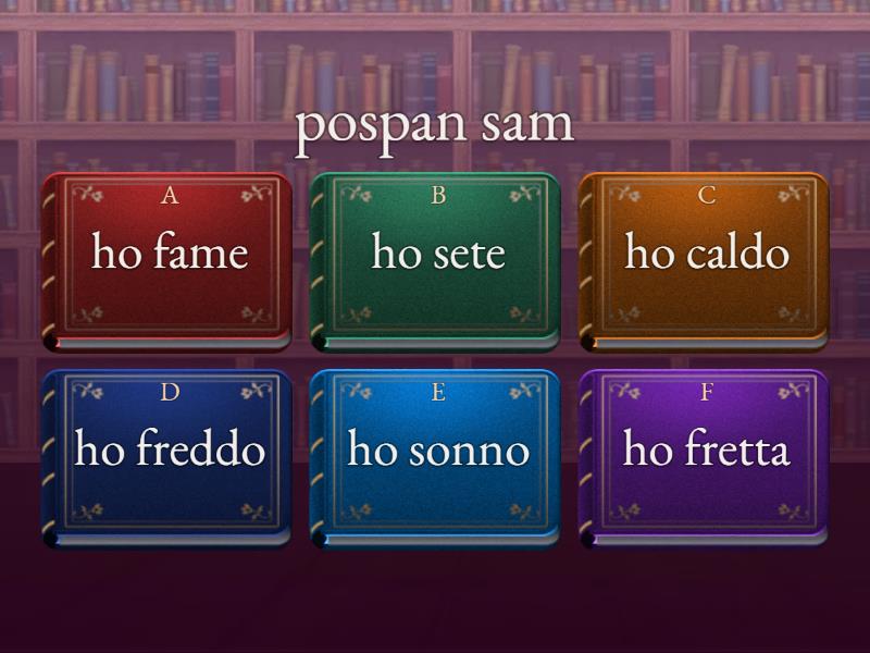 Ho freddo - kviz! - Quiz