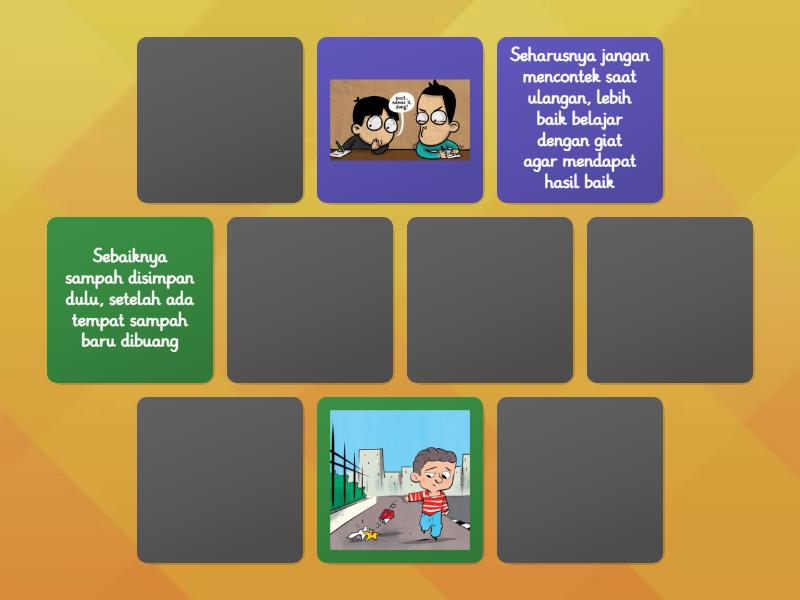 3. Kalimat Saran - Matching pairs