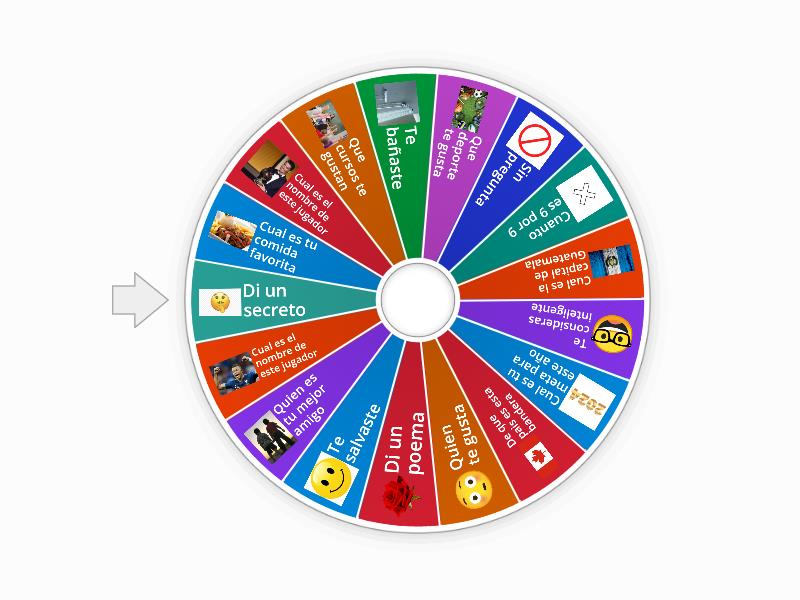 RULETA DE PREGUNTAS - Rueda aleatoria