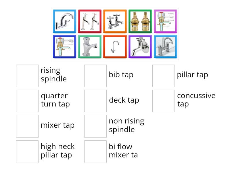 Tap identification level 1 plumbing 112 - Match up