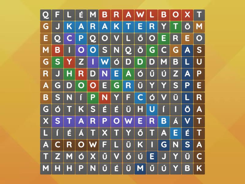 brawl stars - Wordsearch