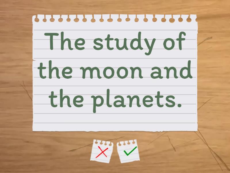 SCIENCE - Flash cards