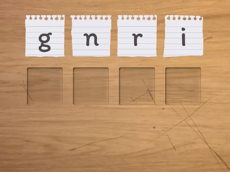 Road map a2 - Anagram