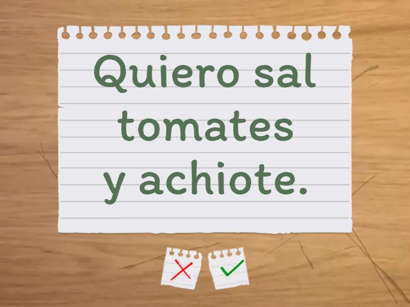 Uso de coma - Flash cards