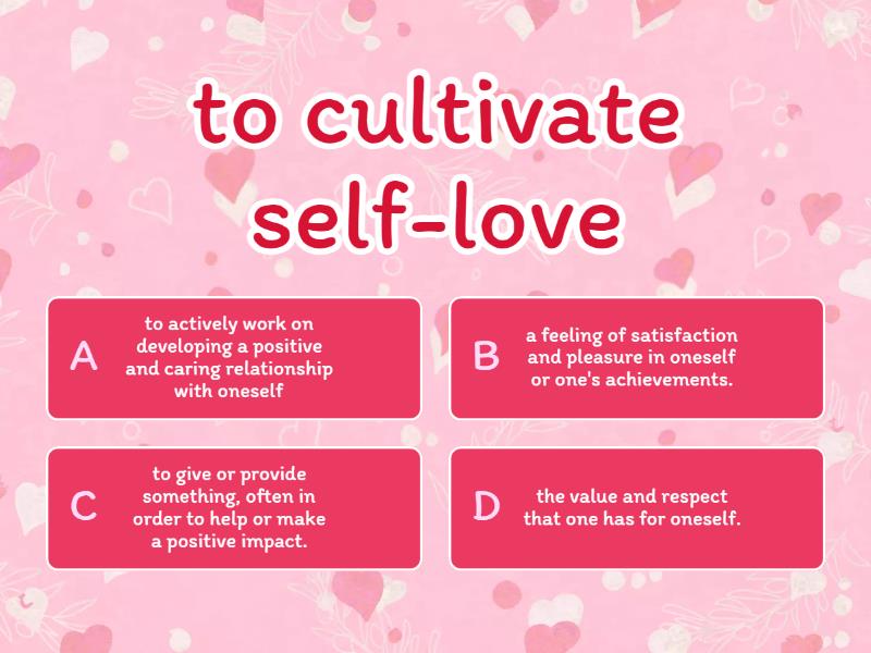 Self-love - Quiz