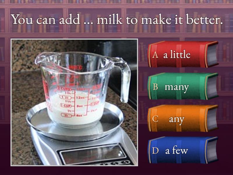 9B English File Elementary Quantifiers - Quiz