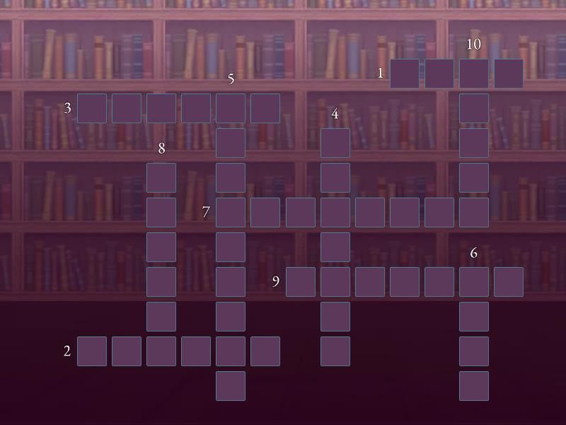 Shapes in architecture - Crossword