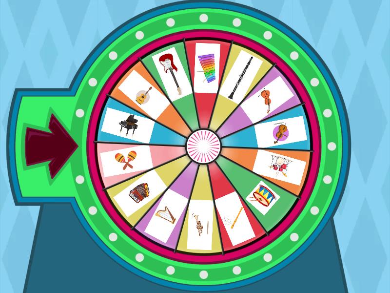 6. LES INSTRUMENTS DE MUSIQUE - Spin the wheel