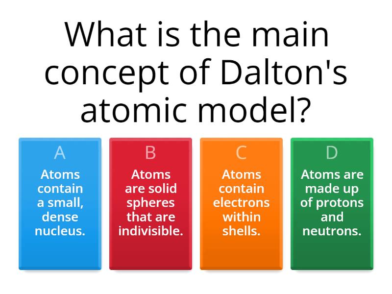 atomic theory - Quiz