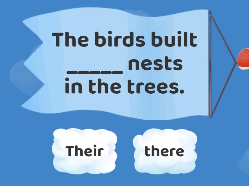 Their vs There - True or false