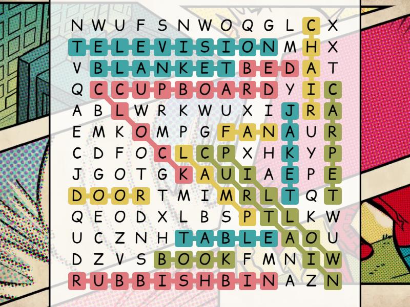 Find Me - Wordsearch