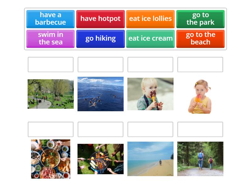 Ready 2B Unit 2 Vocabulary - Match up