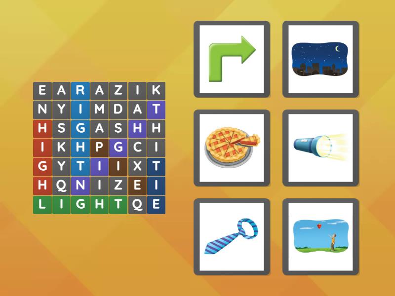 Oxford Phonics igh-ie-y - Wordsearch