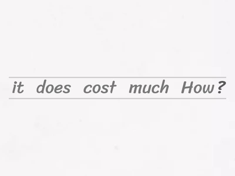 Exercise 5. - Unjumble