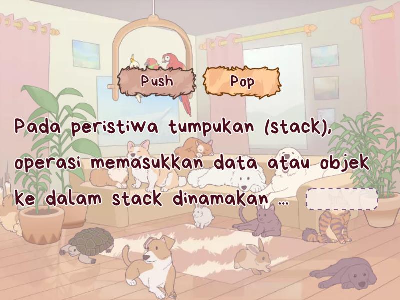 stack & queue - Complete the sentence