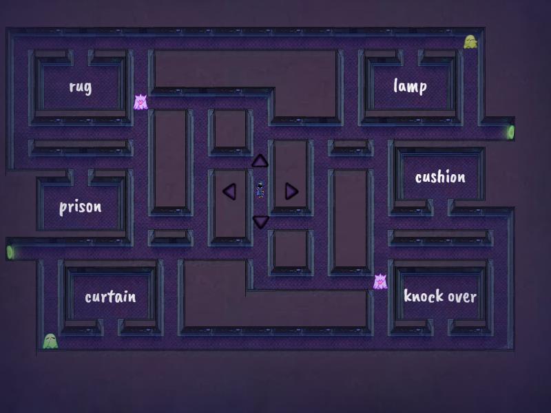 Fly High 4, lesson 29, game - Maze chase