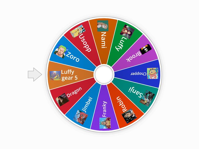 The One Piece - Spin the wheel