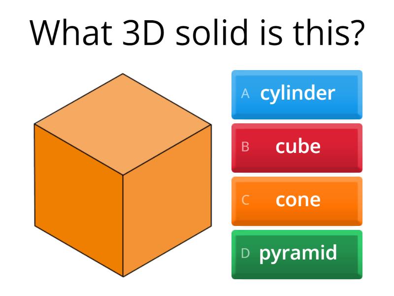 3D solids - Quiz