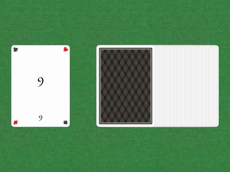 Numbers - Higher or lower