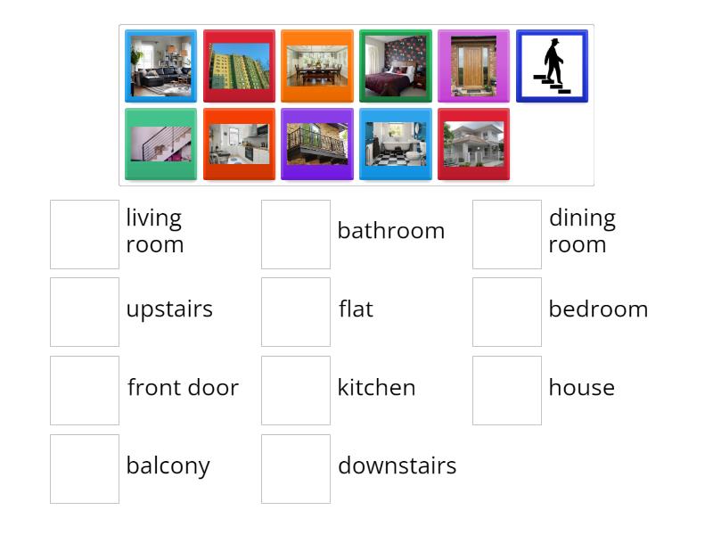 FF1 - rooms. Unit 8 - Match up