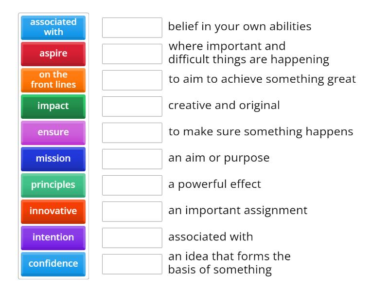 SIA 10 -Unit 2 - Une las parejas