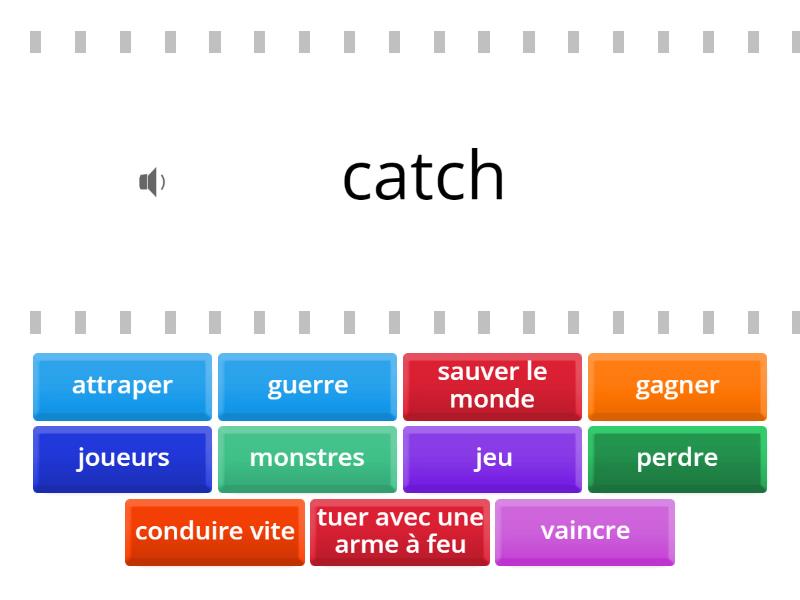 VIDEO GAMES_vocabulary - Find the match