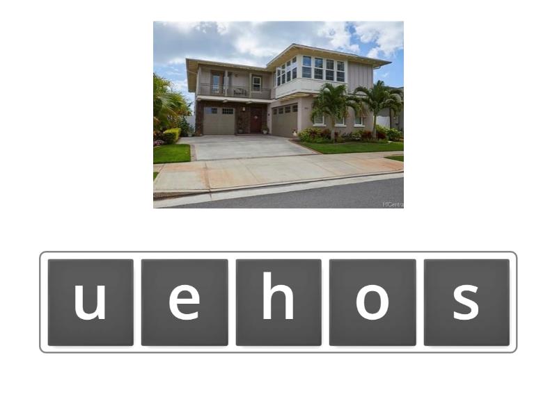 Parts of the House - Anagram