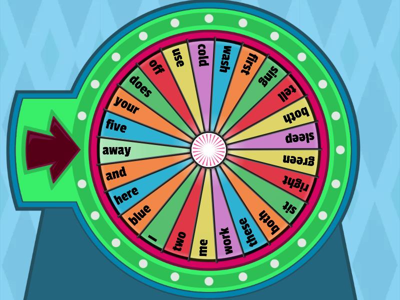 Bingo (G1) - Spin the wheel