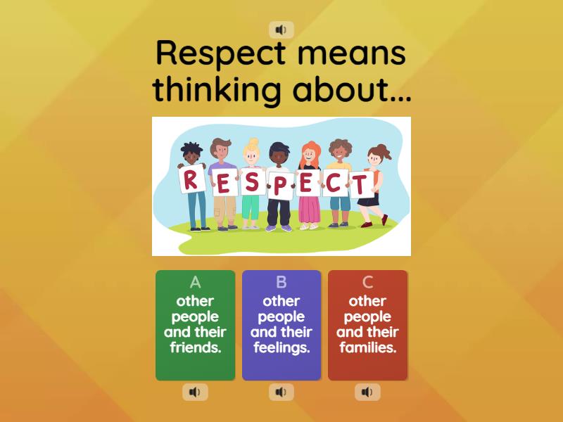 Respect - Quiz