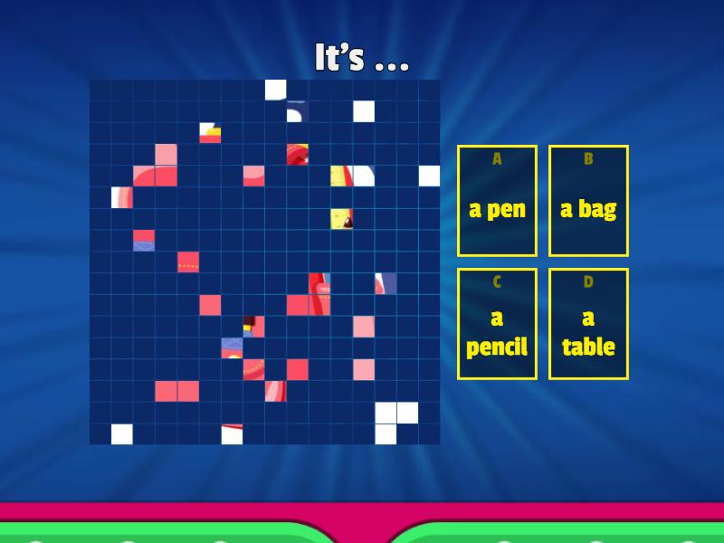 School things (KB1/2) - Викторина с изображением