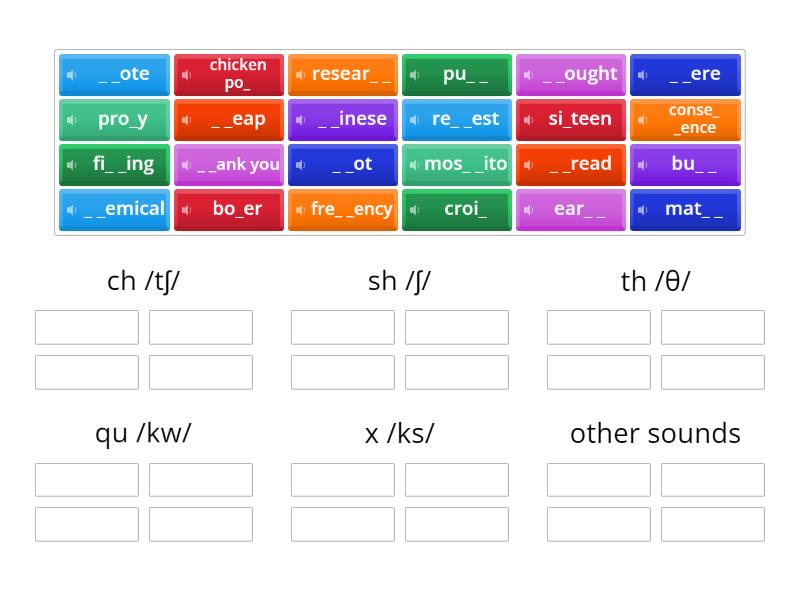 F.3 More Practice with Short Vowel Sounds (& ch, sh, th, qu, x) 2 ...